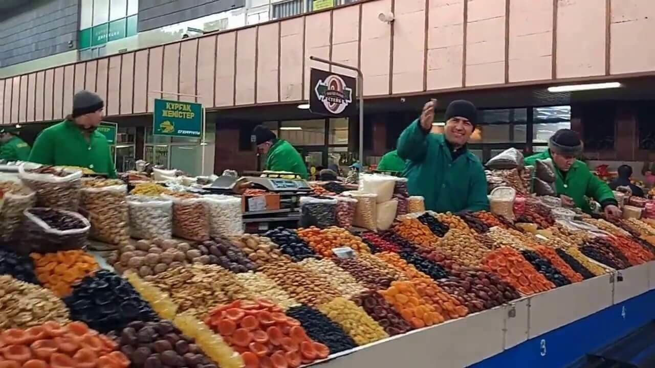 Green bazaar Almaty | A major shopping site in Almaty